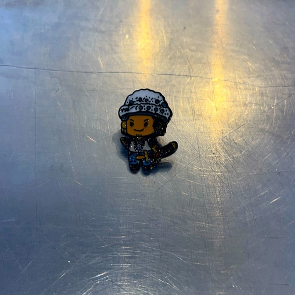 Onepiece | Accessories | One Piece Chibi Law Pin | Poshmark